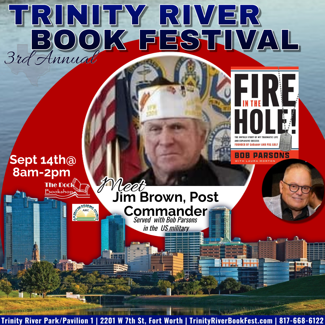 Jim Brown, Post Commander - Trinity River Book Festival